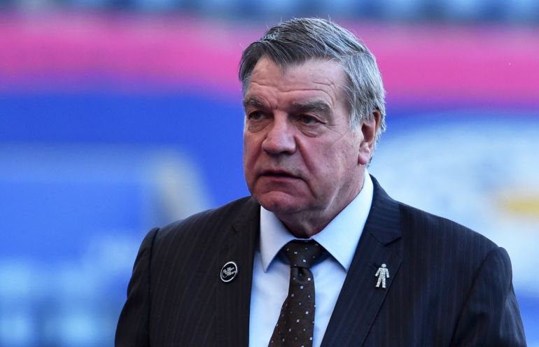 Sam Allardyce arrives at Leeds training ground ahead of appointment