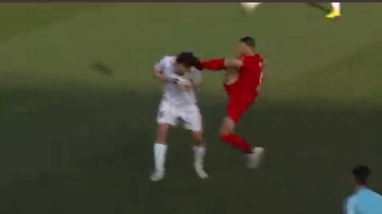 Video: Jordanian footballer sent off just 5 seconds into the game for ...