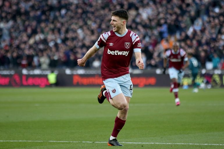 Arsenal confident of Declan Rice transfer over Chelsea
