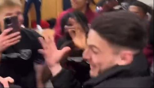 VIDEO: Declan Rice celebrating with West Ham U18 after FA Cup win ...