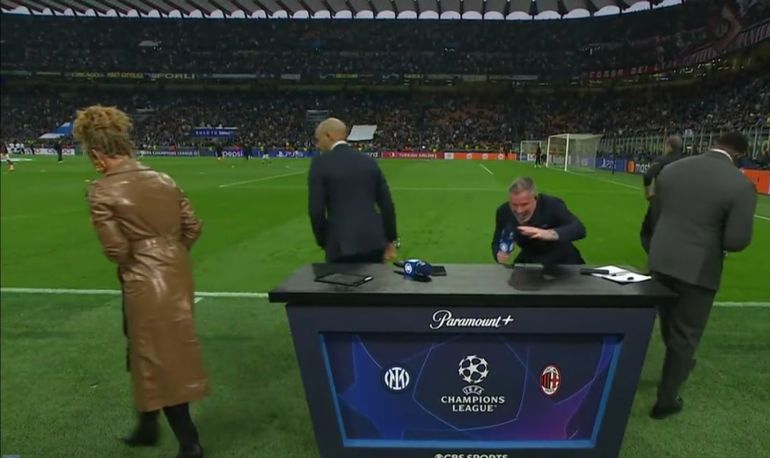 Video: Thierry Henry's hilarious reaction to mistake on CBS broadcast