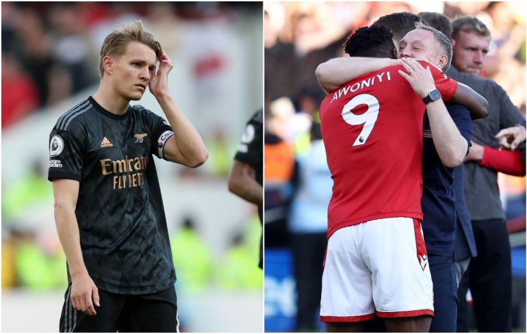 Nottingham Forest beat Arsenal with record-low possession