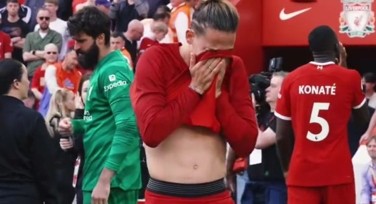 Video: Emotional Liverpool star spotted in tears after Firmino's farewell