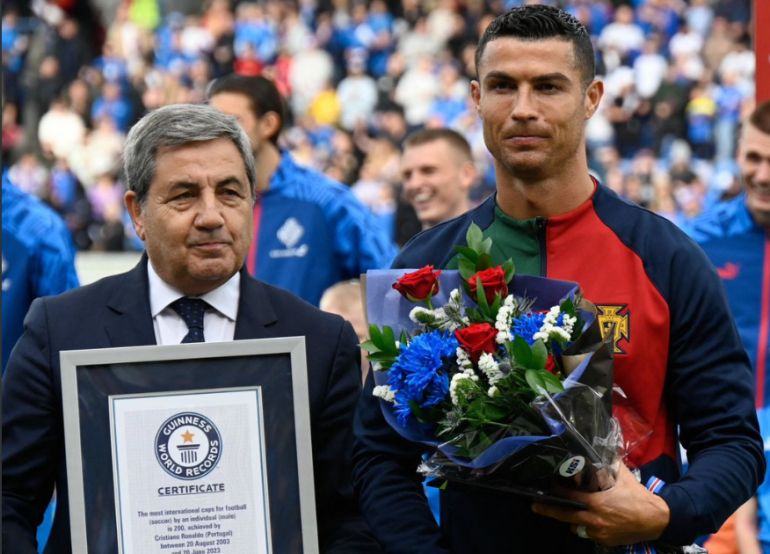 Portugal news: Cristiano Ronaldo makes history with 200th appearance