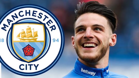 Man City news: Club offering winger in swap deal for Declan Rice