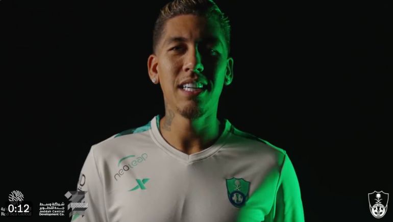 Video: Roberto Firmino unveiled as new Al Ahli player