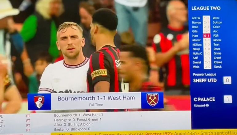 Video: Simon Thomas drops huge West Ham clanger on Soccer Saturday