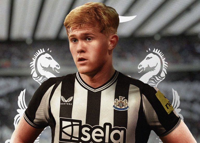 Lewis Hall set to sign for Newcastle United in £35 million deal