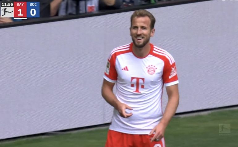 Video: Harry Kane's dream start at Bayern Munich continues with brace