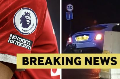 (Video) Marcus Rashford involved in car crash following Burnley win
