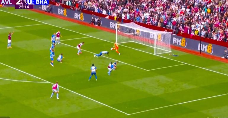 Aston Villa news: Estupinan's own goal has Villa 3-0 up against Brighton