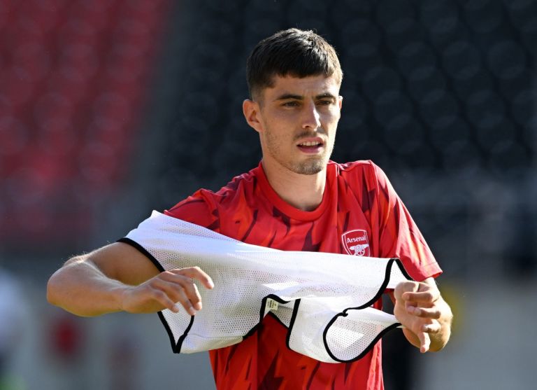 Kai Havertz speaks on Arsenal "like a big family" | CaughtOffside