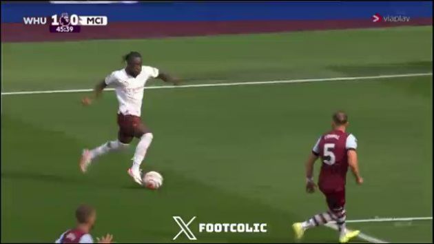 Video: Jeremy Doku scores his first goal for City and it is a beauty ...