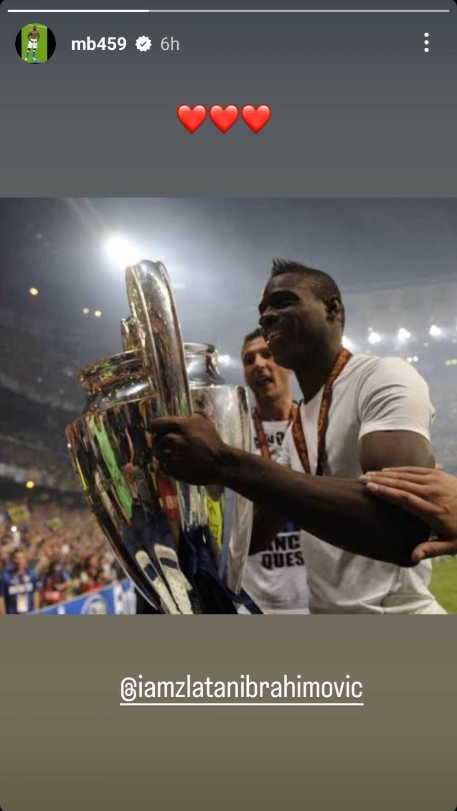 Mario Balotelli responds to Zlatan's comments about him with a brutal ...