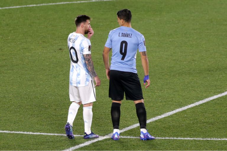 Confirmed Argentina vs Uruguay starting XI's: Messi makes 179th ...