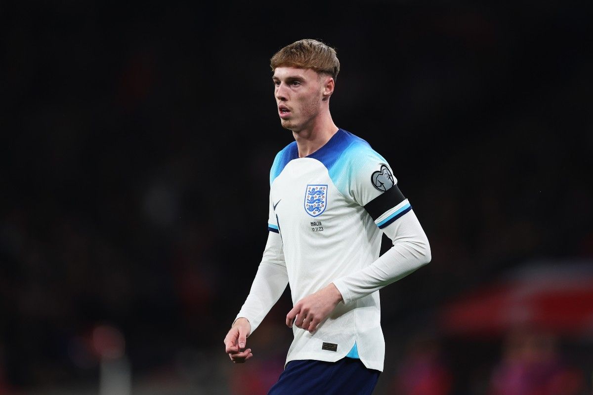 Cole Palmer on for his senior England debut, after working his way up the ladder | CaughtOffside