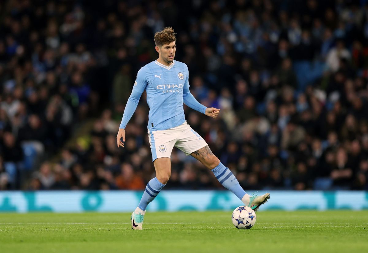 John Stones reacts to Manchester City's 1-1 draw with Liverpool
