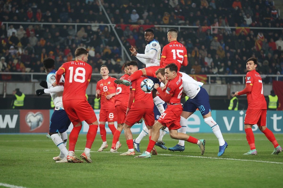 Video: England get their equaliser through own goal | CaughtOffside