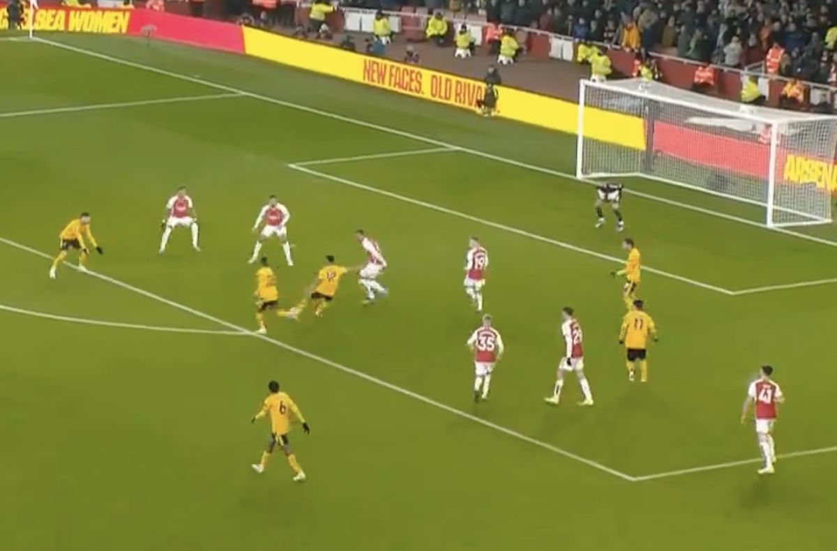 Arsenal 2 - 1 Wolves: Matheus Cunha scores 86th-minute goal