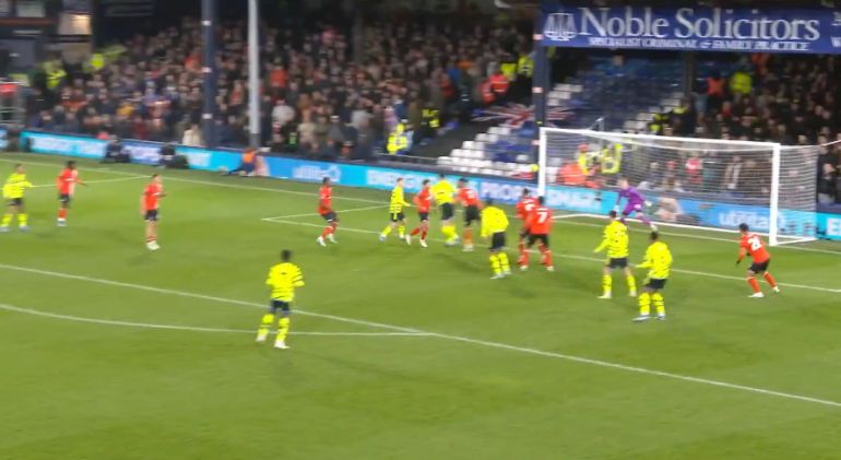 Video: Declan Rice's 97th minute header wins seven goal thriller at Luton