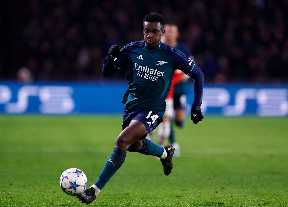 Arsenal will demand £50 million for Eddie Nketiah in January