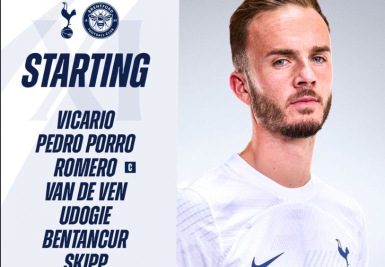 Tottenham team news: Maddison makes long-awaited EPL return