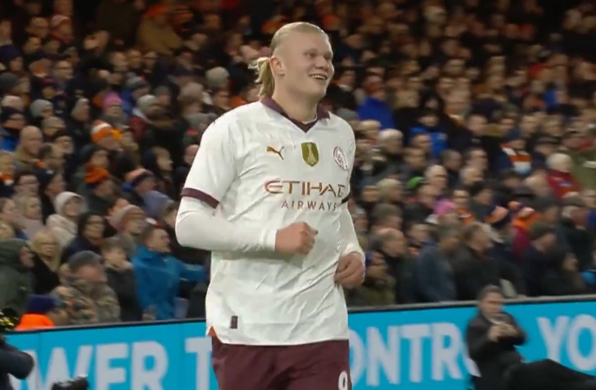 Erling Haaland has prepared for the derby in the most perfect way