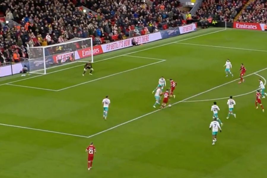Video: Lewis Koumas scores first Liverpool goal on debut in FA Cup clash