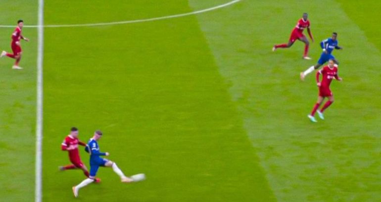 New angle shows referee got the offside decision right during Liverpool ...