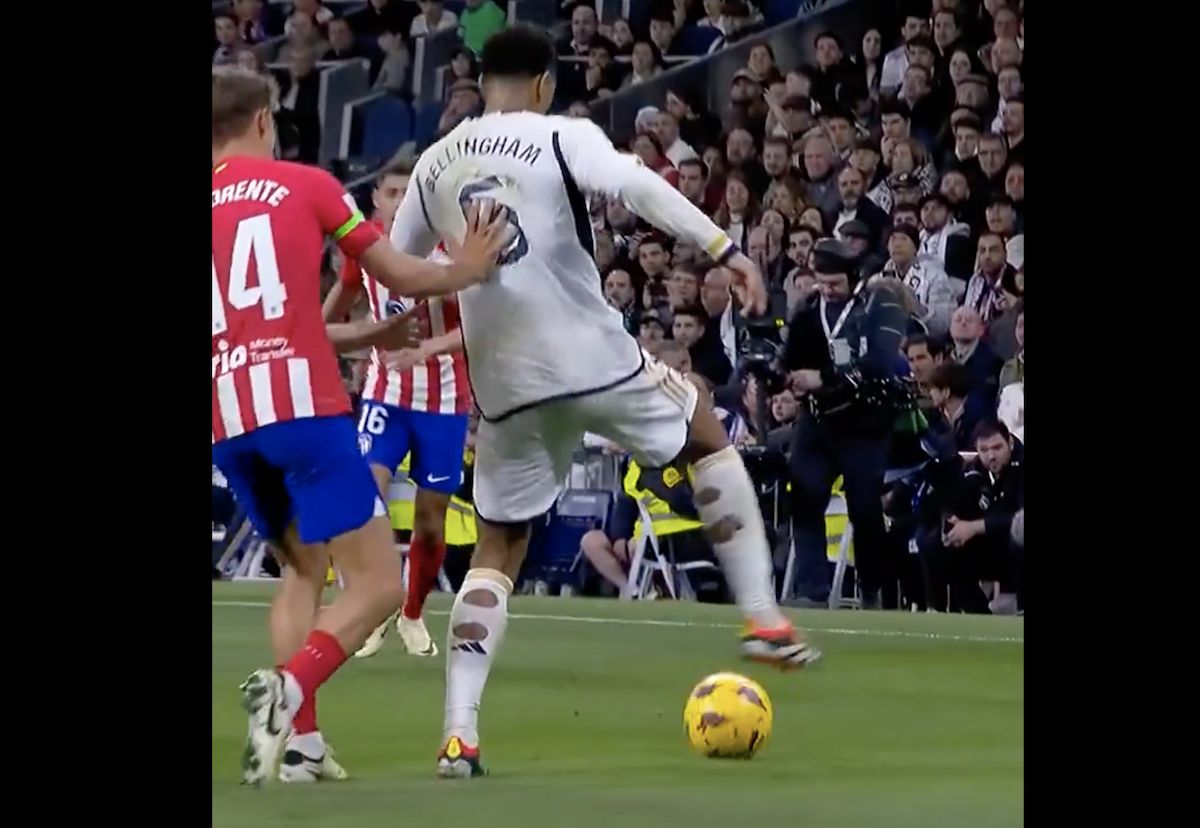 Jude Bellingham pulls off ridiculous behind-the-back nutmeg flick vs ...