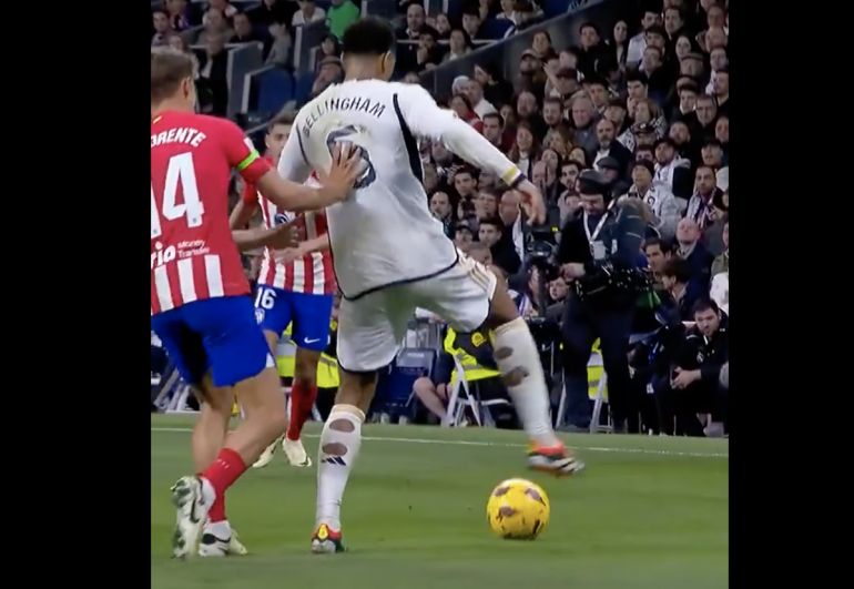 Jude Bellingham pulls off ridiculous behind-the-back nutmeg flick vs ...