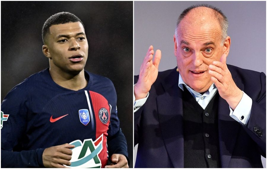 Real Madrid Kylian Mbappe transfer boost from Javier Tebas