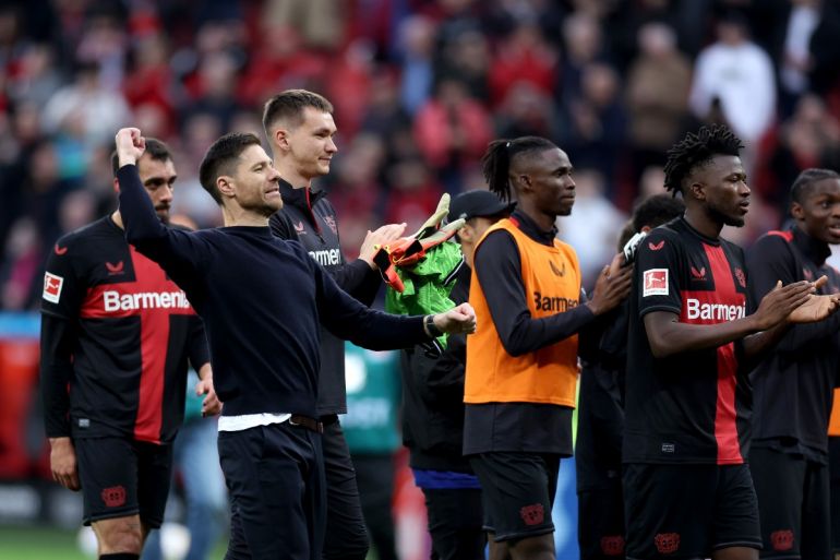 Xabi Alonso's Bayer Leverkusen team have a chance to win an unthinkable invincible treble