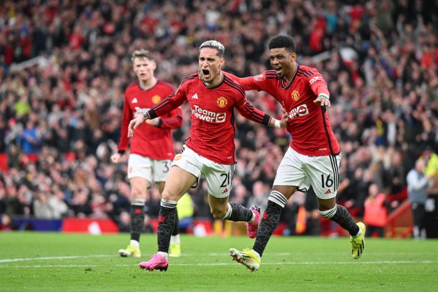 Brazilian winger Antony has claimed he is happy with his form at ...