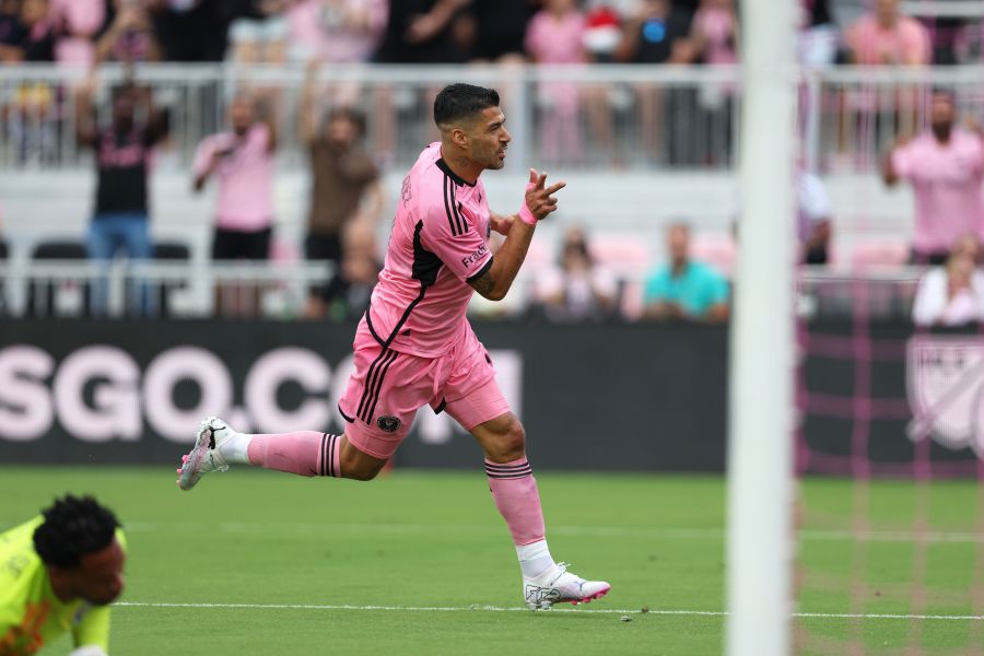 Watch: Luis Suarez opens his account for Inter Miami with quick-fire brace