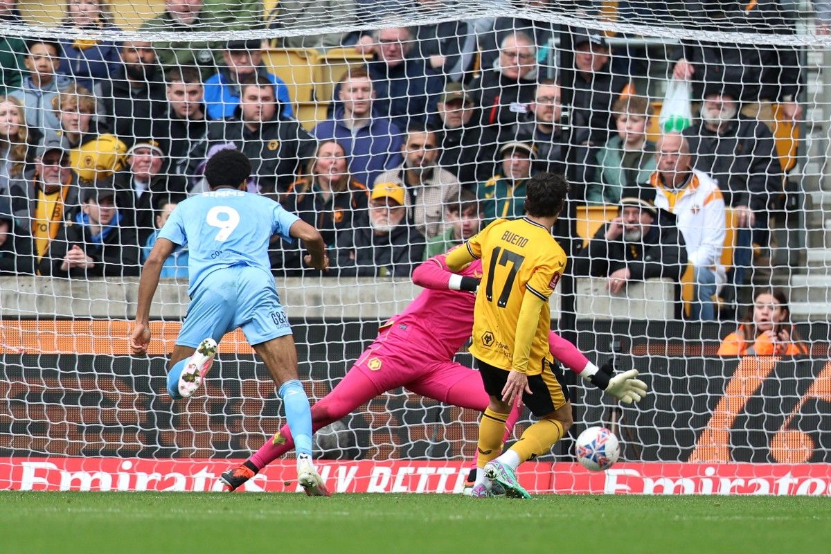 Video: Coventry score in the 100th minute to knock Wolves out of the FA Cup