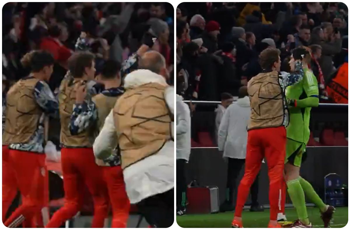 Video: Thomas Muller's reaction to Joshua Kimmich goal vs Arsenal