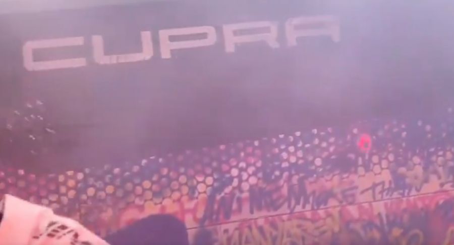 Barcelona news: Crazy hyped up fans throw bottles at their own team bus