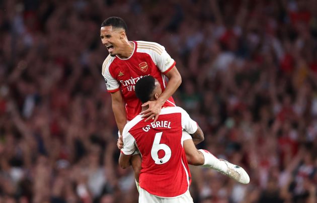 Arsenal news: Expert rates Saliba and Gabriel as world's best centre-backs
