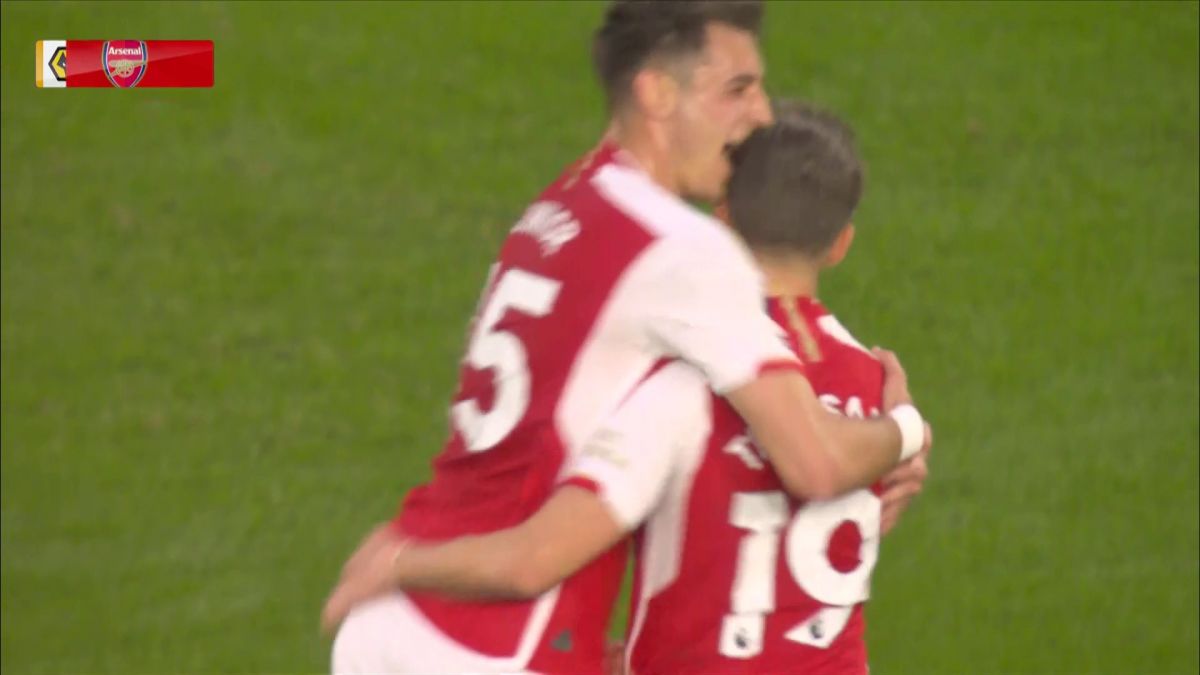 Video: Leandro Trossard with a finish straight into the top right ...