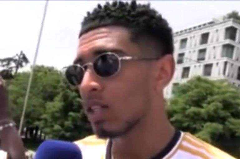Video: Jude Bellingham names "best player in the world" in Spanish