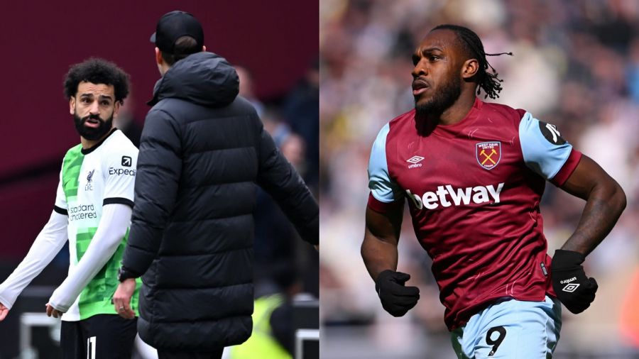 Michail Antonio reveals what Jurgen Klopp told Mo Salah during spat Michail Antonio reveals what Jurgen Klopp told Mo Salah during spat