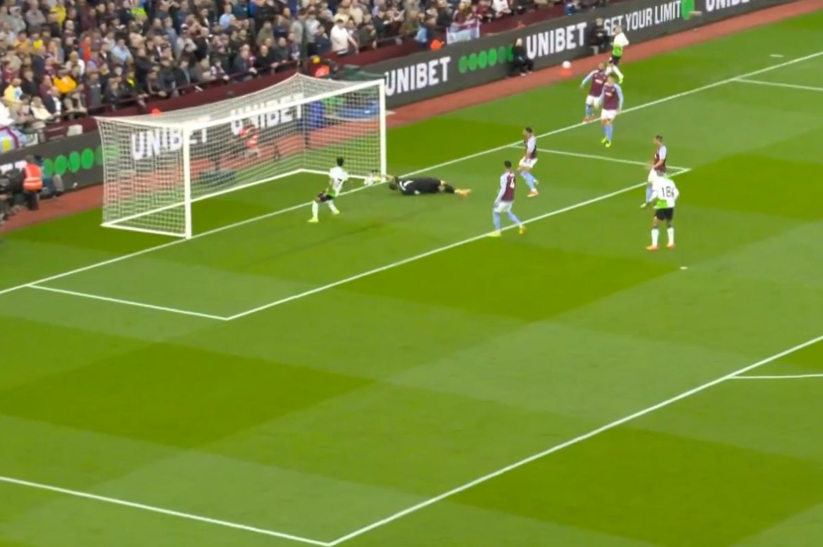 Video: Liverpool lead inside two minutes after unusual Emi Martinez error