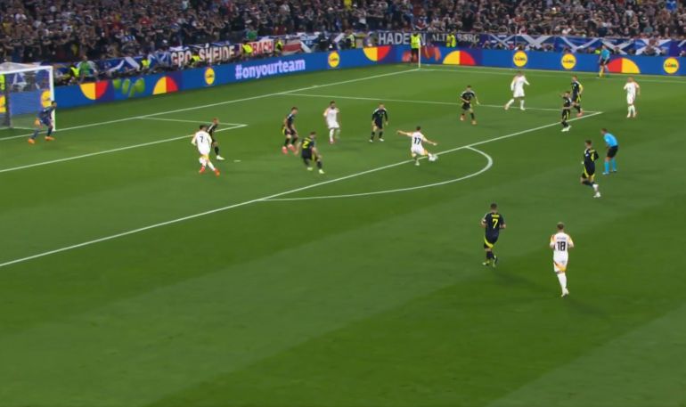 (Video) Florian Wirtz scores first goal of Euro 2024