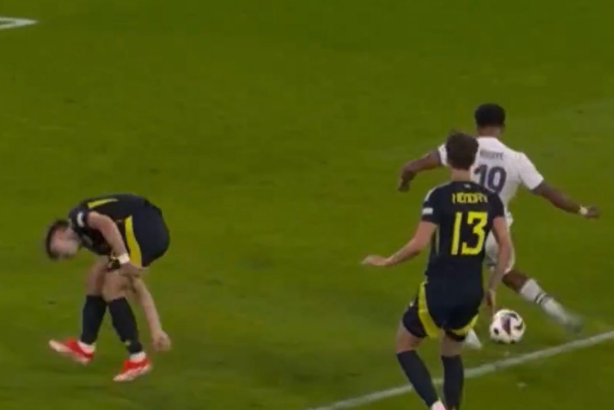 Image: Arsenal's Kieran Tierney stretchered off during Euro 2024 clash