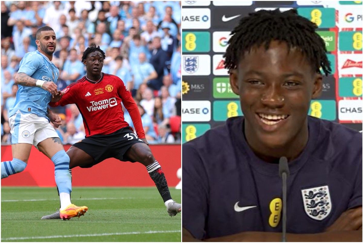 Mainoo on losing it when Man Utd won FA Cup final