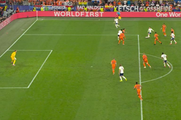 Video: Bukayo Saka sees huge goal for England chalked off