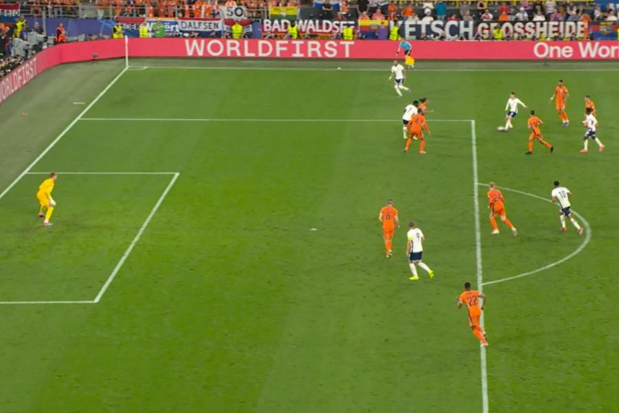 Video: Bukayo Saka sees huge goal for England chalked off