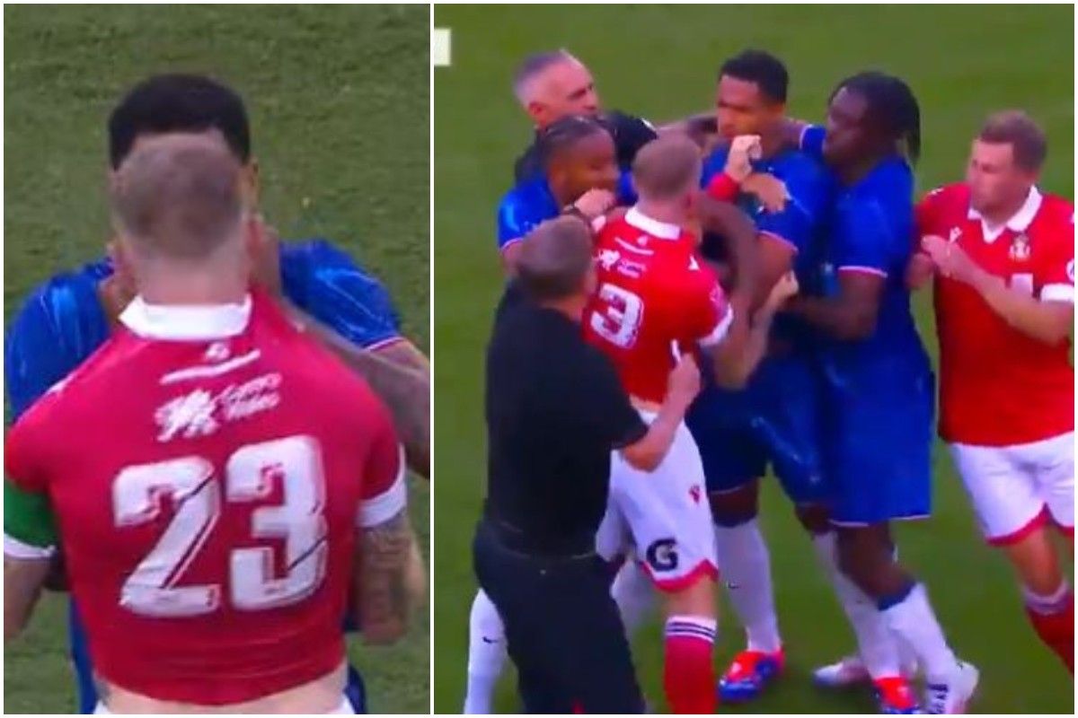 Chelsea video: Levi Colwill and James McLean brawl