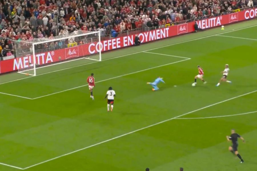 Video: Alejandro Garnacho's miss-of-the-season contender